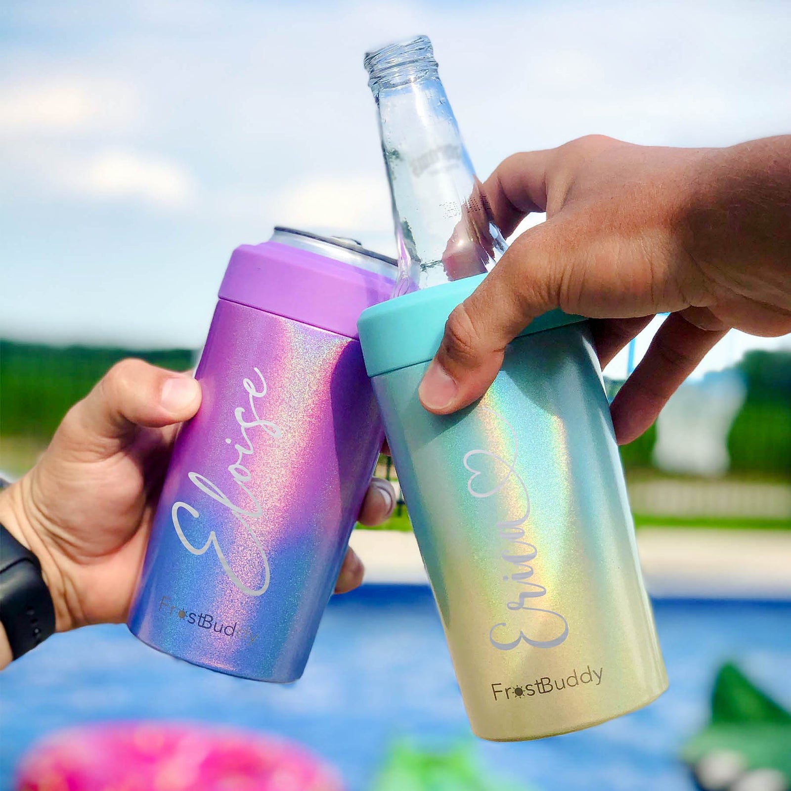 Personalized Engraved Frost Buddy Universal Can Cooler – Sunny Box